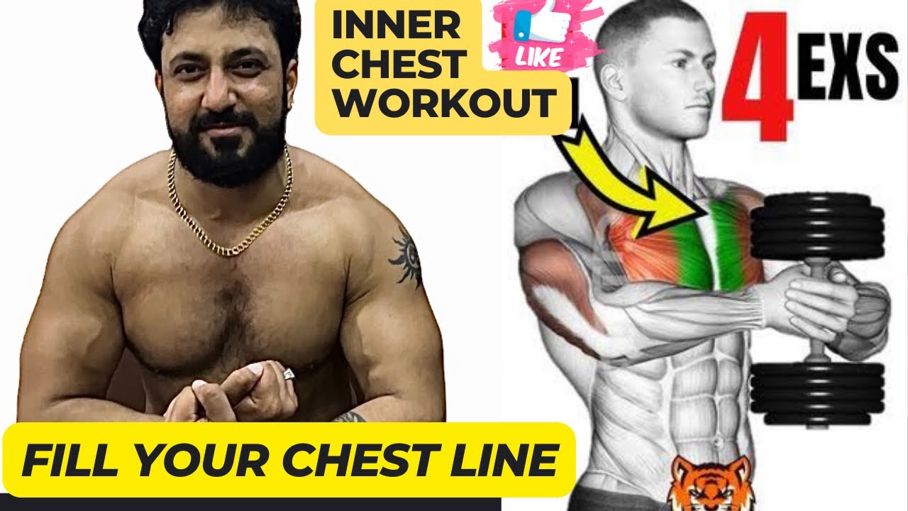 Inner Chest Exercises | Inner Chest Workout | Triceps - YouTube