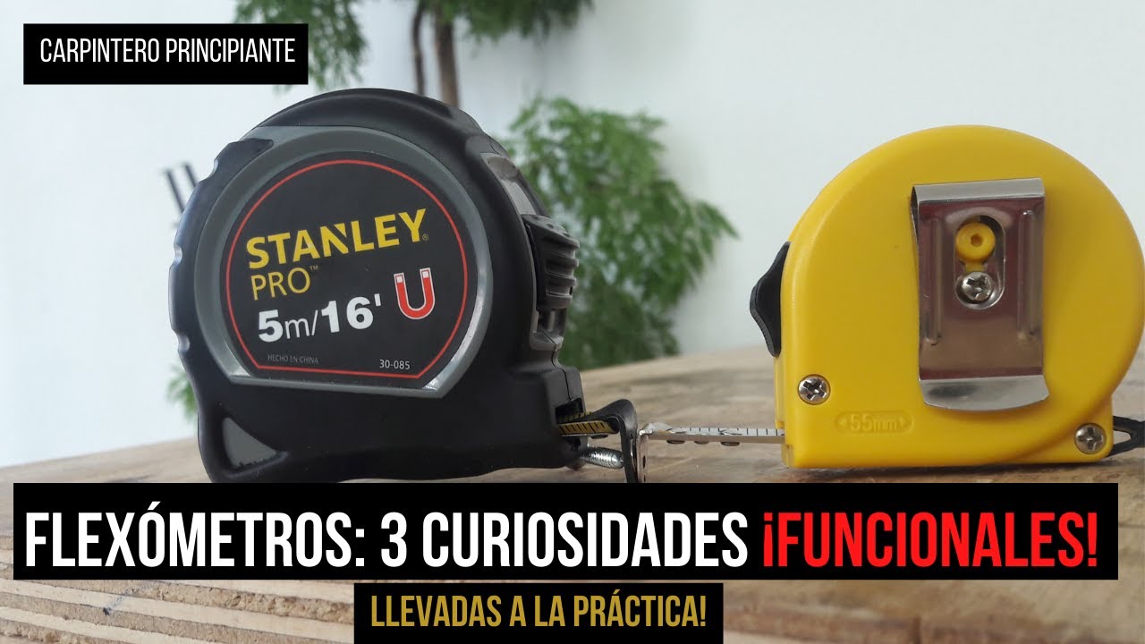 Flexómetros: 3 curiosidades ¡funcionales! Llevadas a la práctica. - YouTube