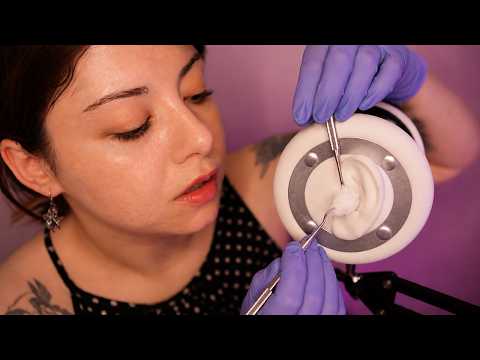 ASMR Fixing Your Blocked Ears 👂Ear Cleaning, Tingly Props, Close Whispers
