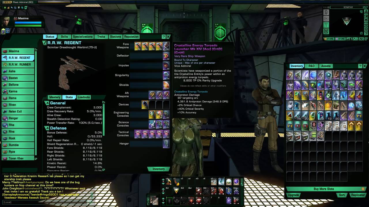 Star Trek Online Scimitar Build (feat. Crystalline Energy Torpedo ...