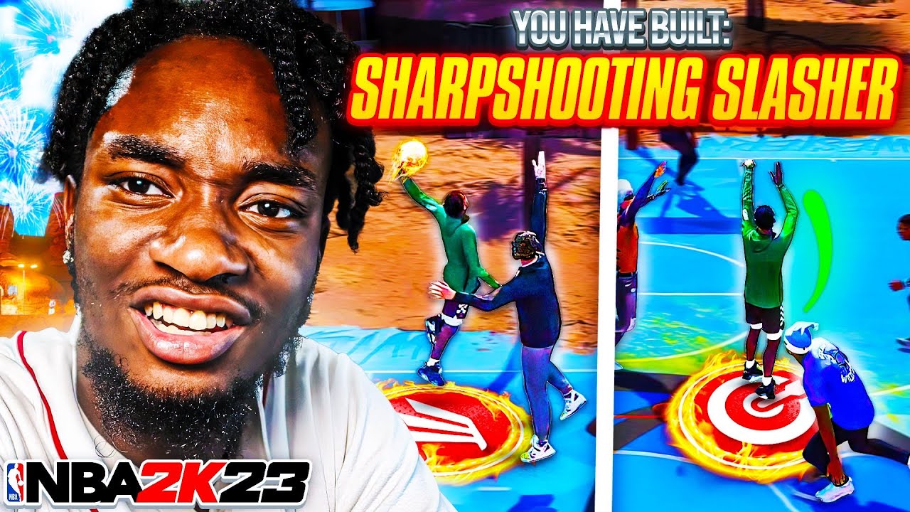 MY SHARPSHOOTING SLASHER BUILD WILL CHANGE NBA 2K23 FOREVER! NBA 2K23 ...