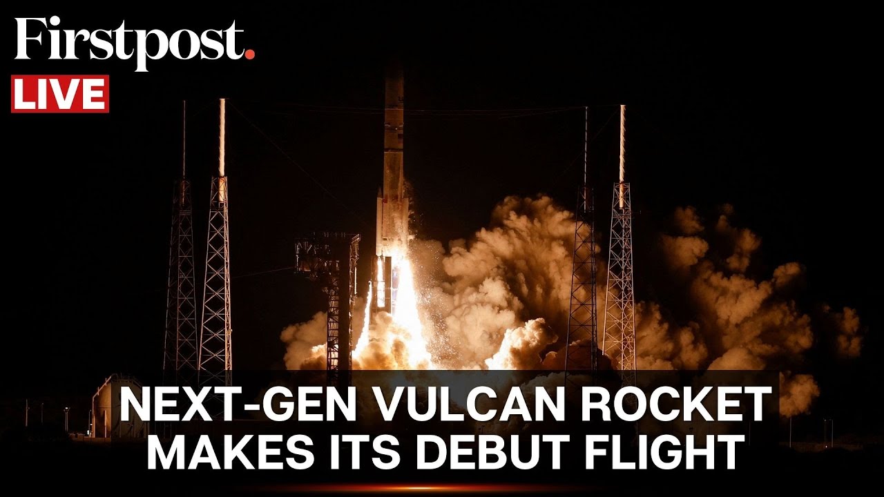 NASA LIVE: Vulcan Rocket Makes its Debut Flight with First US Moon ...