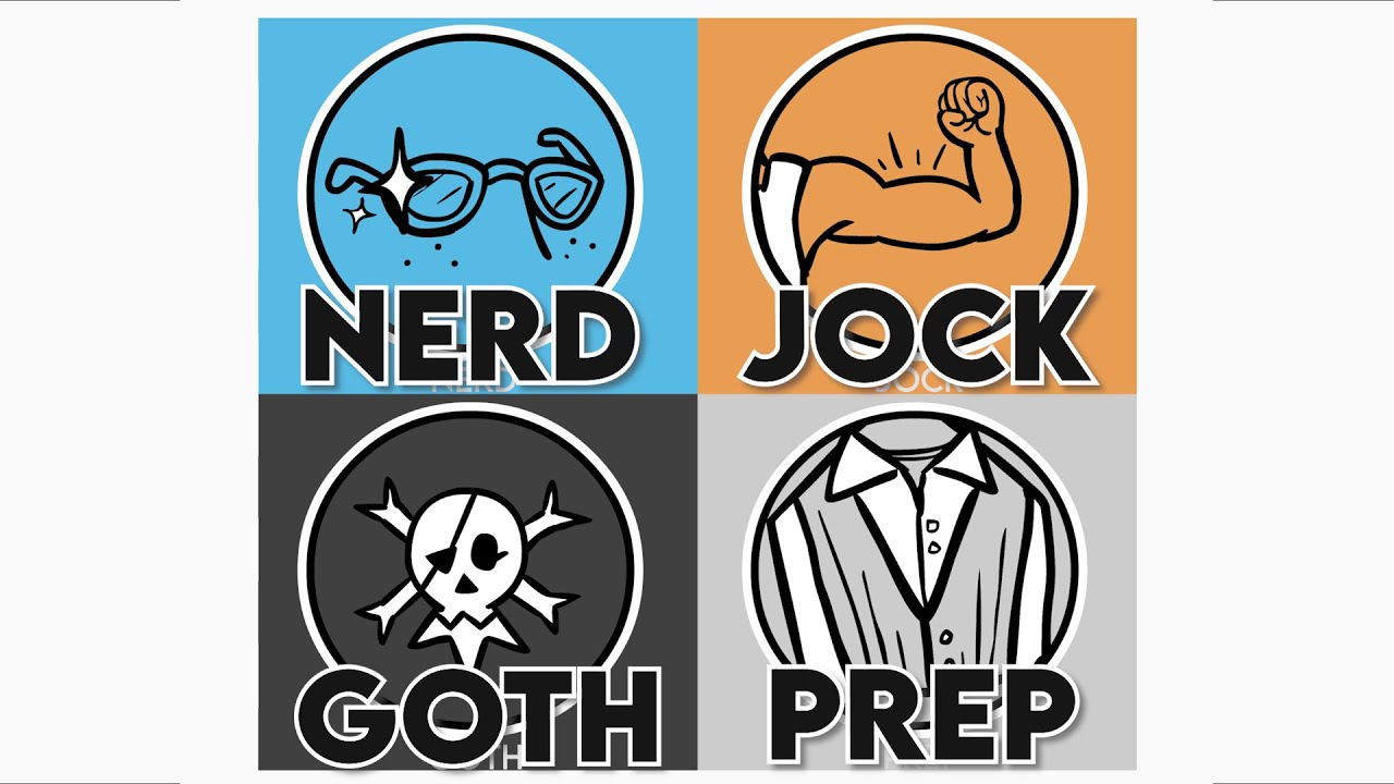 Nerd, Jock, Goth, or Prep? - YouTube