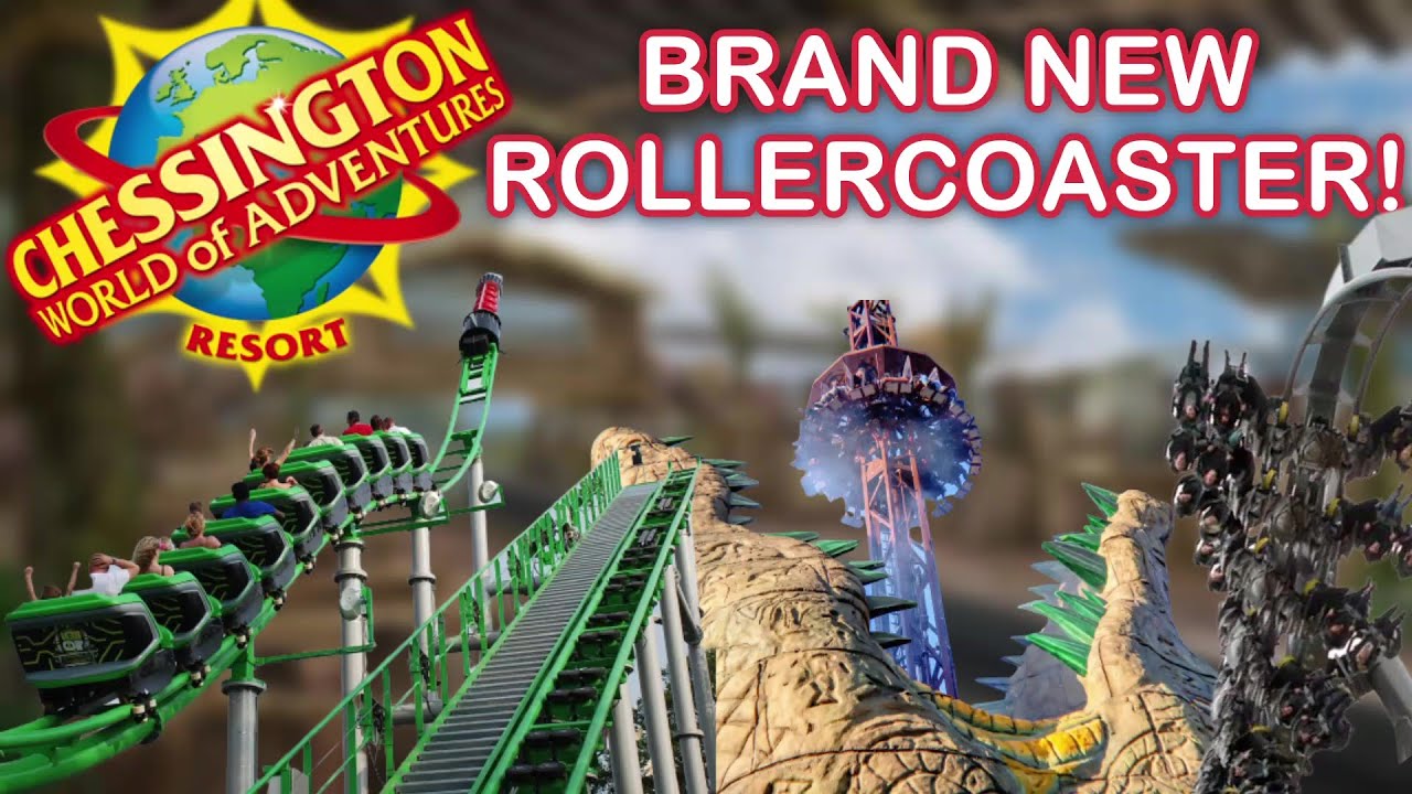 BRAND NEW ROLLERCOASTER AT CHESSINGTON WORLD OF ADVENTURES! | NEW ...