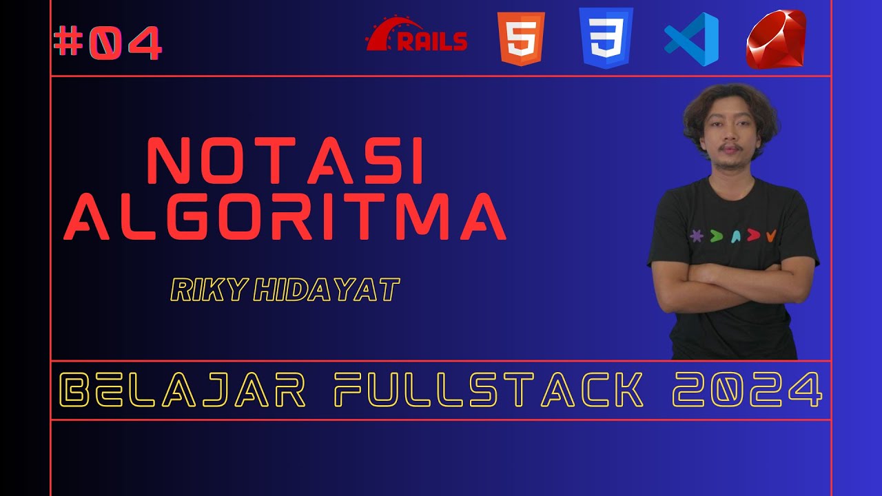 Belajar Ngoding Untuk Pemula - #04 NOTASI ALGORITMA - YouTube