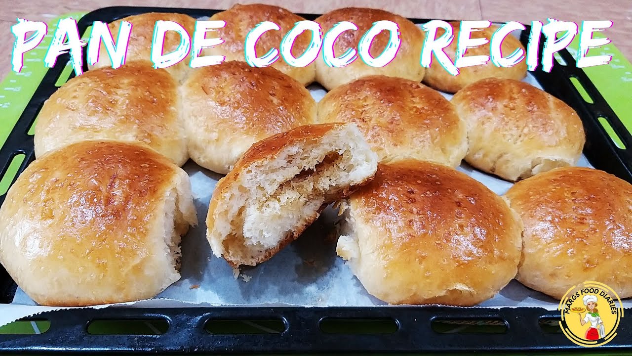 Soft and easy pan de coco recipe| Ep143|Margs Food Diaries - YouTube