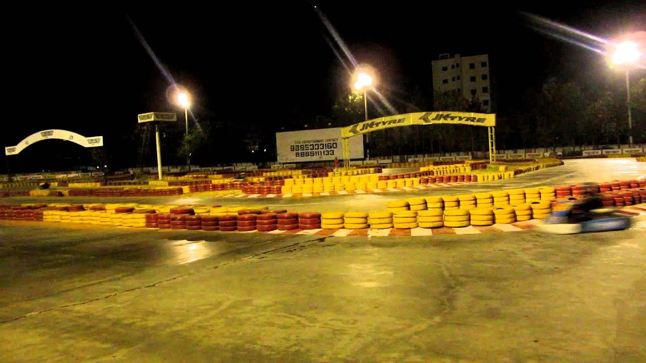 Fastest Indian at Runway 9 karting - Best racing video -1 - YouTube