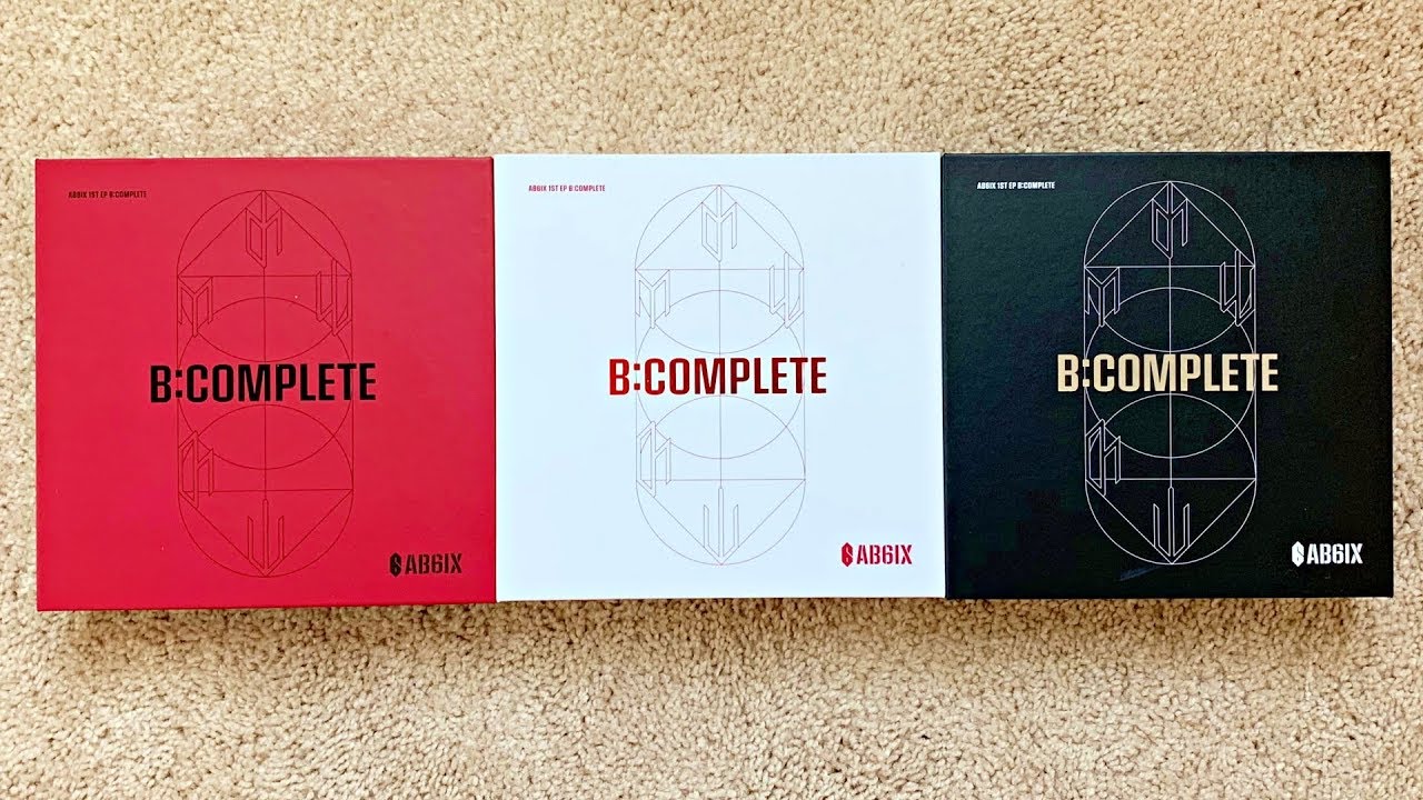 😬A Conflicted Unboxing of AB6IX 에이비식스 1st Mini Album B:COMPLETE (S, I ...