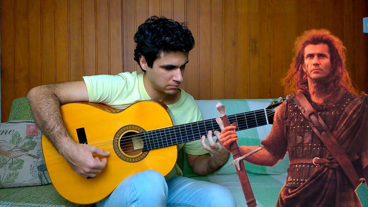 Braveheart theme - Fingerstyle Guitar (Marcos Kaiser) #51 - YouTube