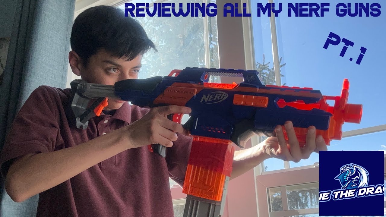 Reviewing all my Nerf Guns pt.1 - YouTube