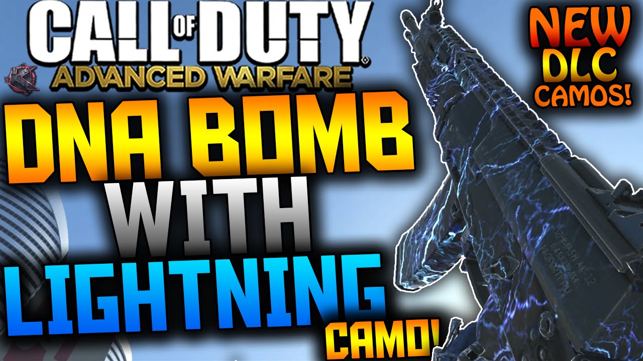 COD Advanced Warfare - "LIGHTNING CAMO" DNA BOMB - NEW ANIMATED CAMOS ...