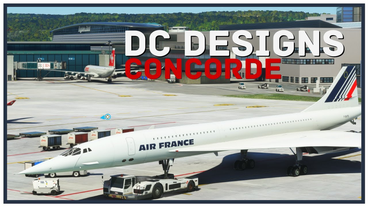 Microsoft Flight Simulator DC Designs Concorde - YouTube