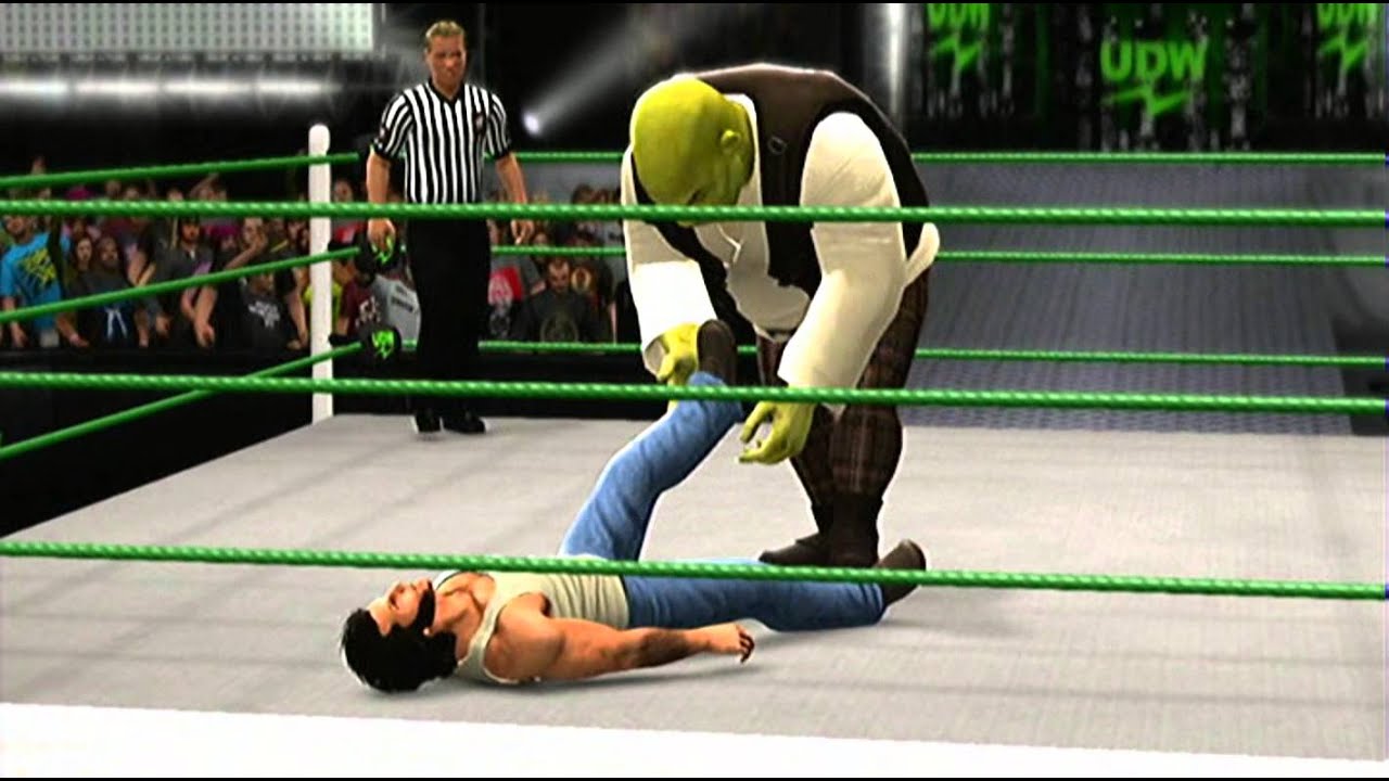 Wolverine vs. Shrek, Submission Match (Ultimate Destiny Grand Prix ...