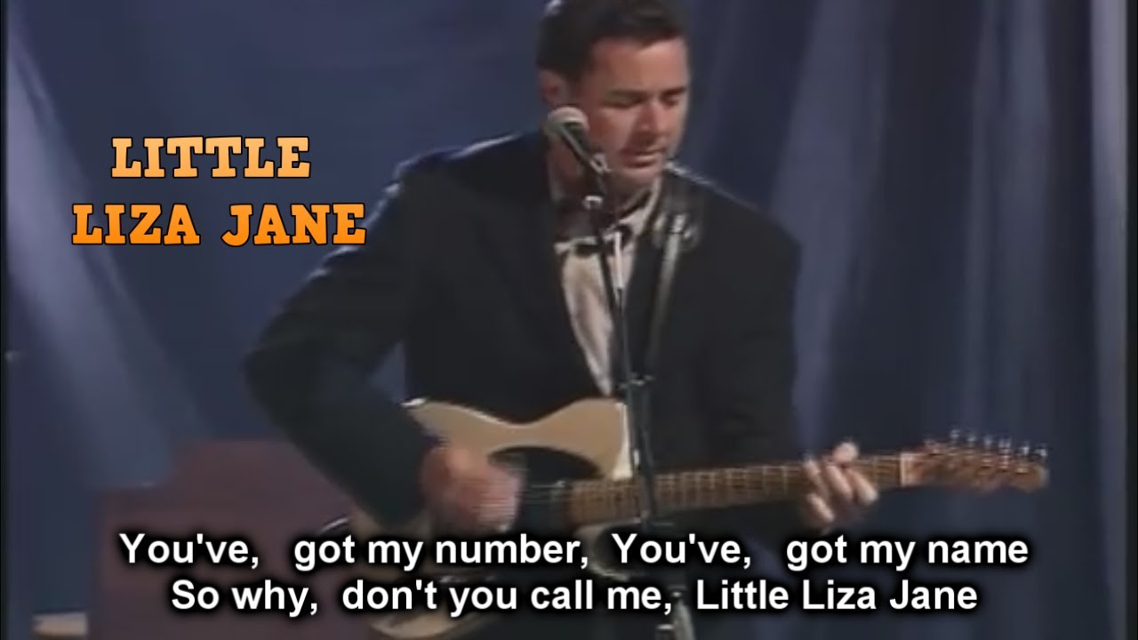 LITTLE LIZA JANE | Vince Gill | Vocals-Lead- Piano- with Lyrics - YouTube