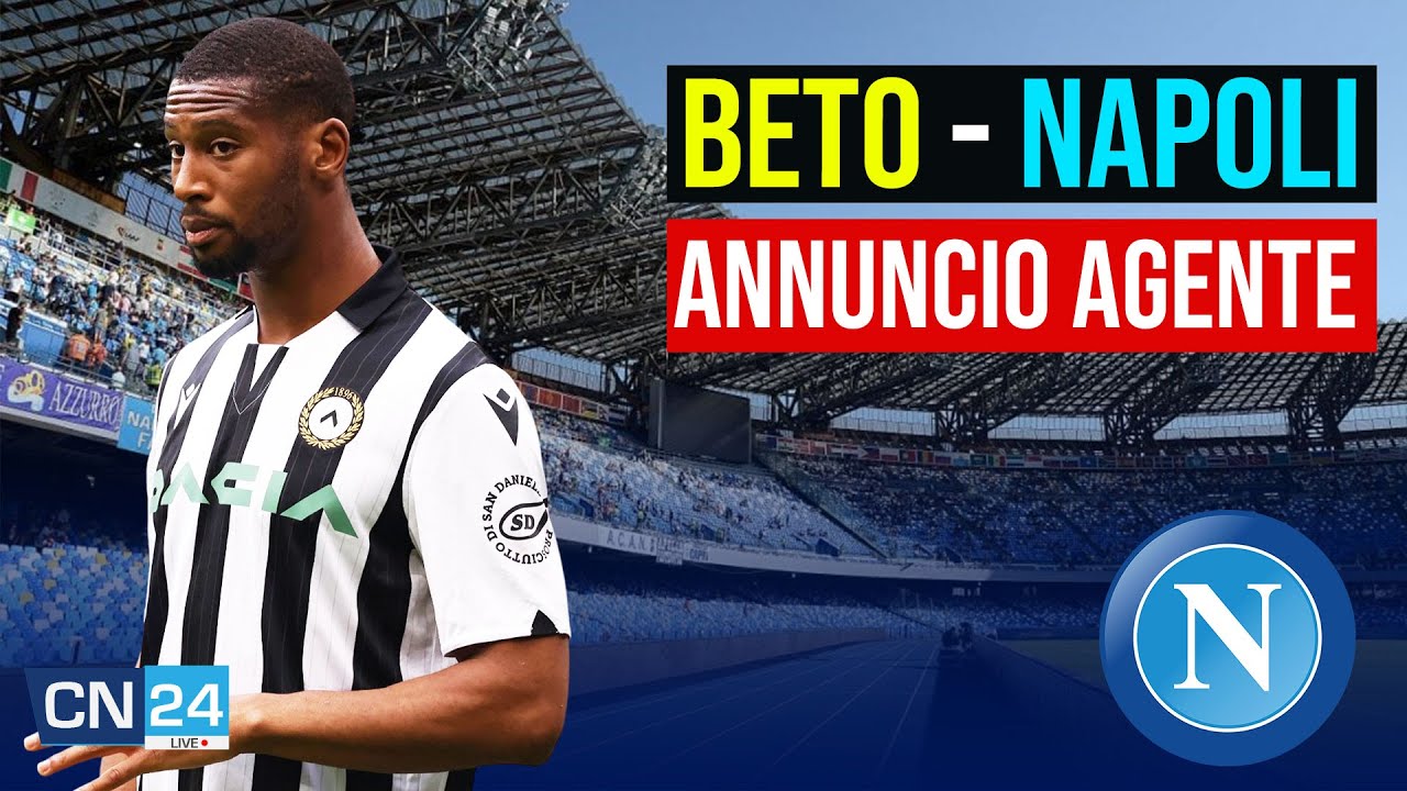 Beto-Napoli, annuncio dell’agente in diretta | ESCLUSIVA - YouTube