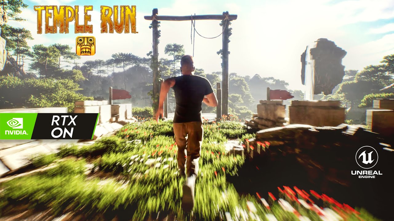 Temple Run RTX In Unreal Engine / Unreal Engine Short Film / Unreal ...