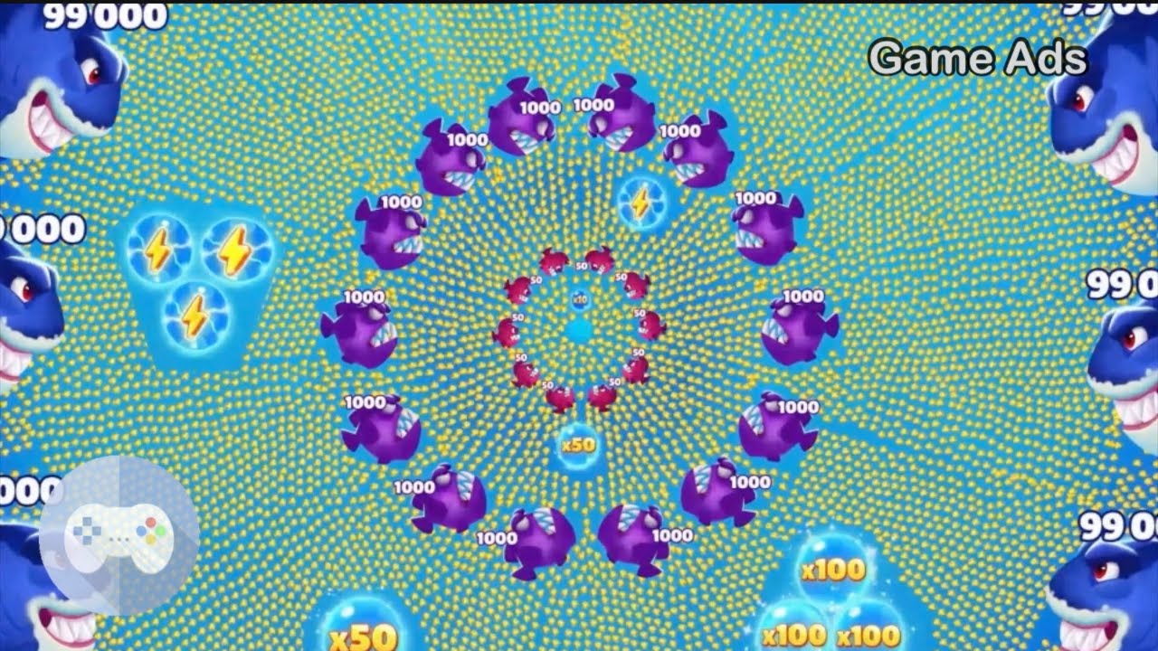 Fishdom Ads Mini Games Review (48) New Update Levels Fish Vs BOSS Video ...