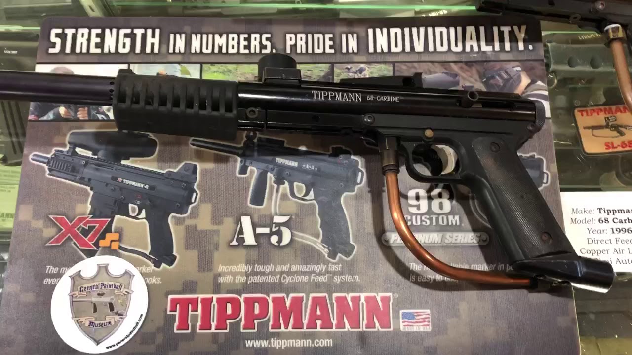 Tippmann 68 Carbine - YouTube