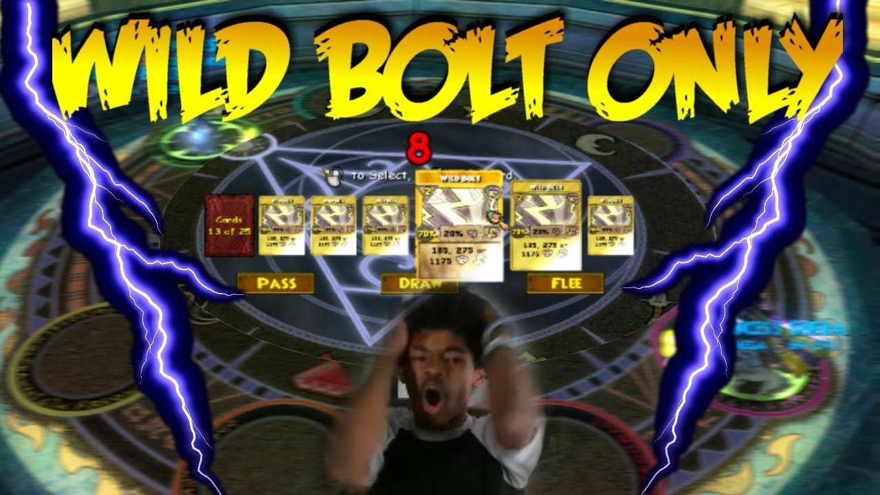 Wizard101: WILD BOLT ONLY CHALLENGE - YouTube