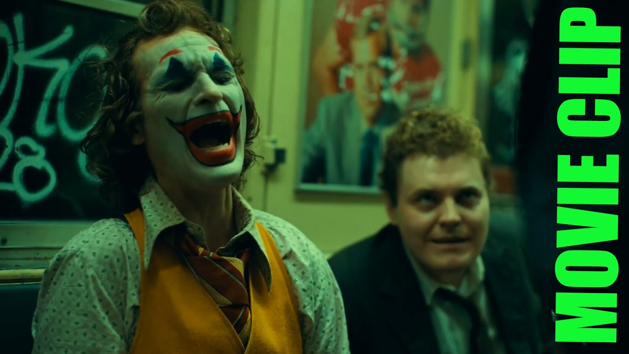 JOKER (2019) - Train Scene - Arthur vs City Thugs - YouTube