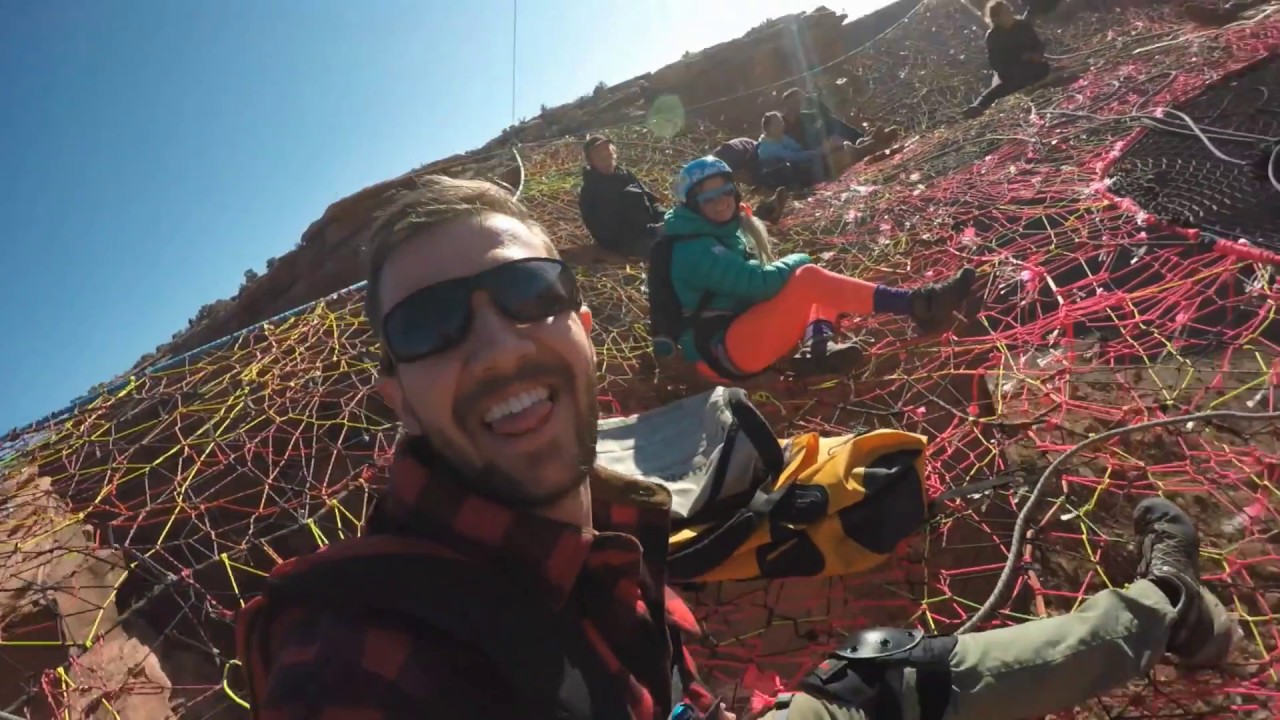 Space Net BASE Jump - YouTube