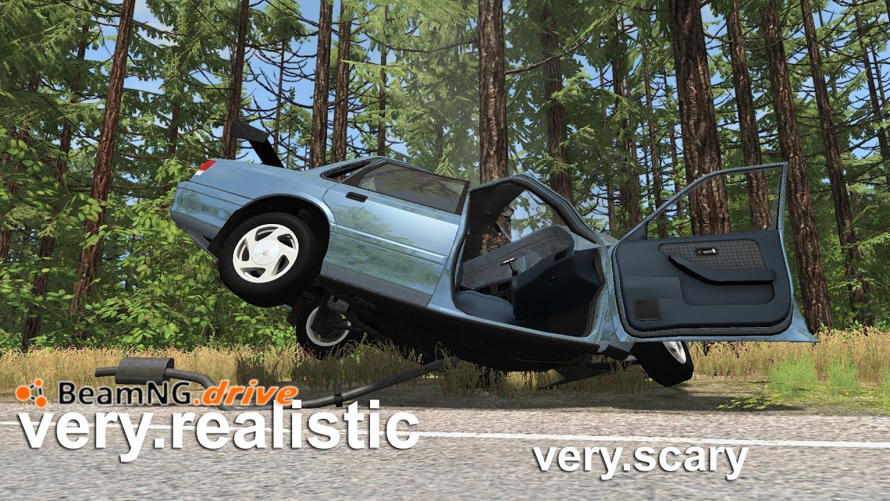 BeamNG.drive Alpha 0.8 - First Drive - YouTube