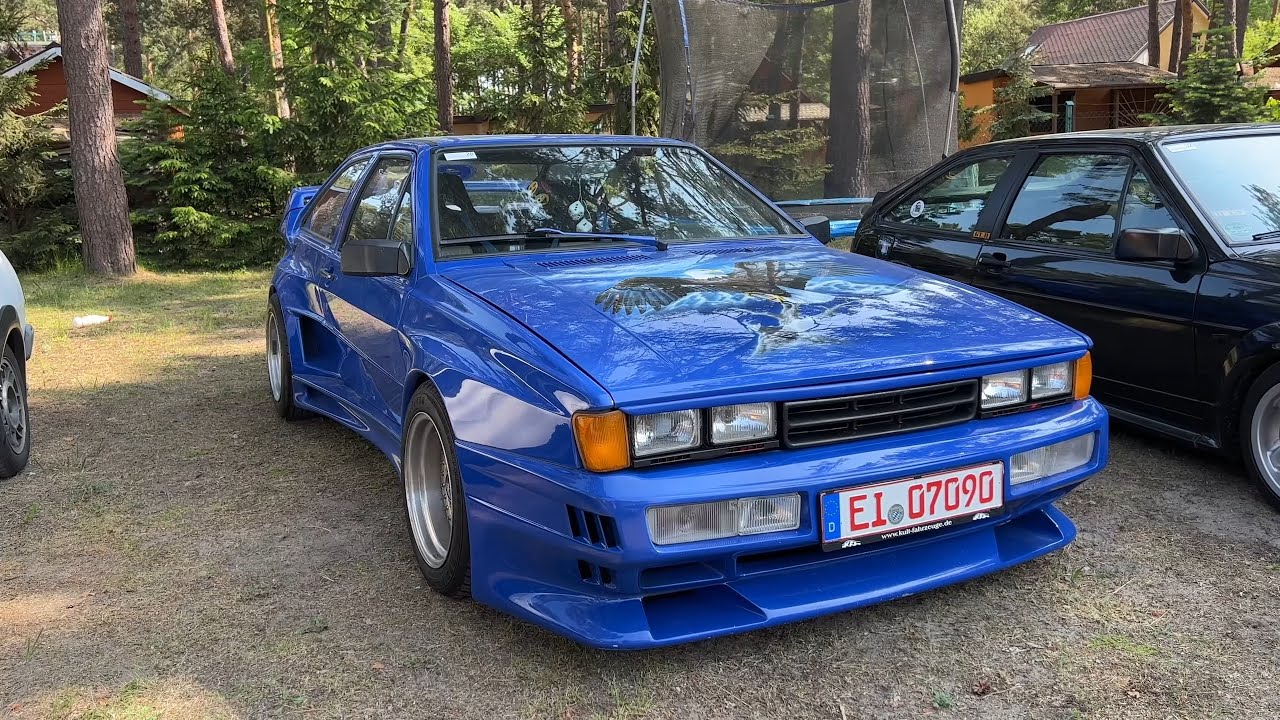 Very rare widebody VW Scirocco Rieger GTO! German tuning at its finest ...
