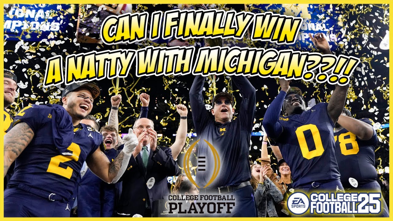 Can I Win a Natty With Michigan Wolverines on College Football 25 ...