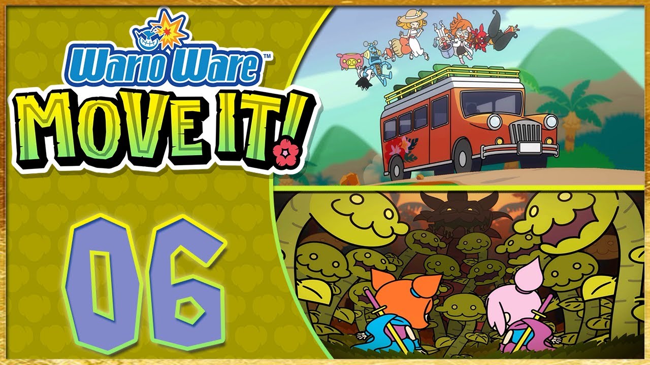 WarioWare: Move It! #6: Excursion express / La coupe légendaire - YouTube