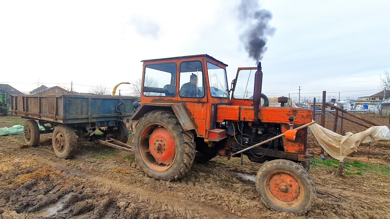 Tractor UTB 650-Engine start 💥💨🚜 - YouTube