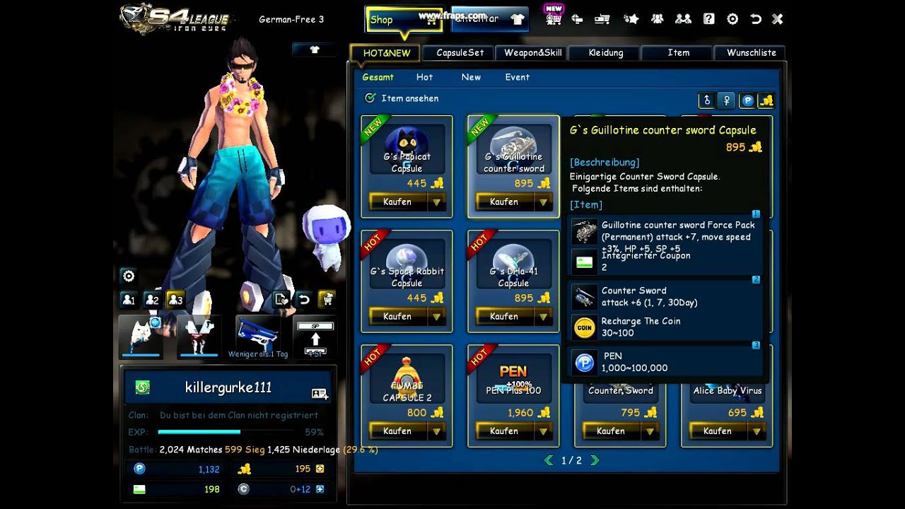 S4 League New Counter Sword!! - YouTube