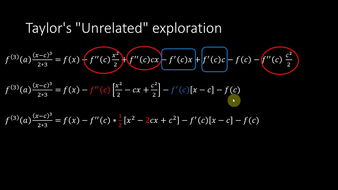 Taylor's Remainder Theorem - YouTube
