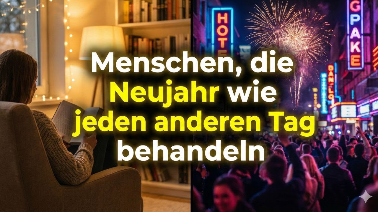 Die Psychologie von Menschen, die Neujahr wie jeden anderen Tag ...