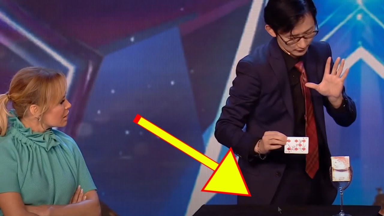 Trick Revealed - Bill Cheung Fools Amanda Holden with '' Black Magic '' - YouTube