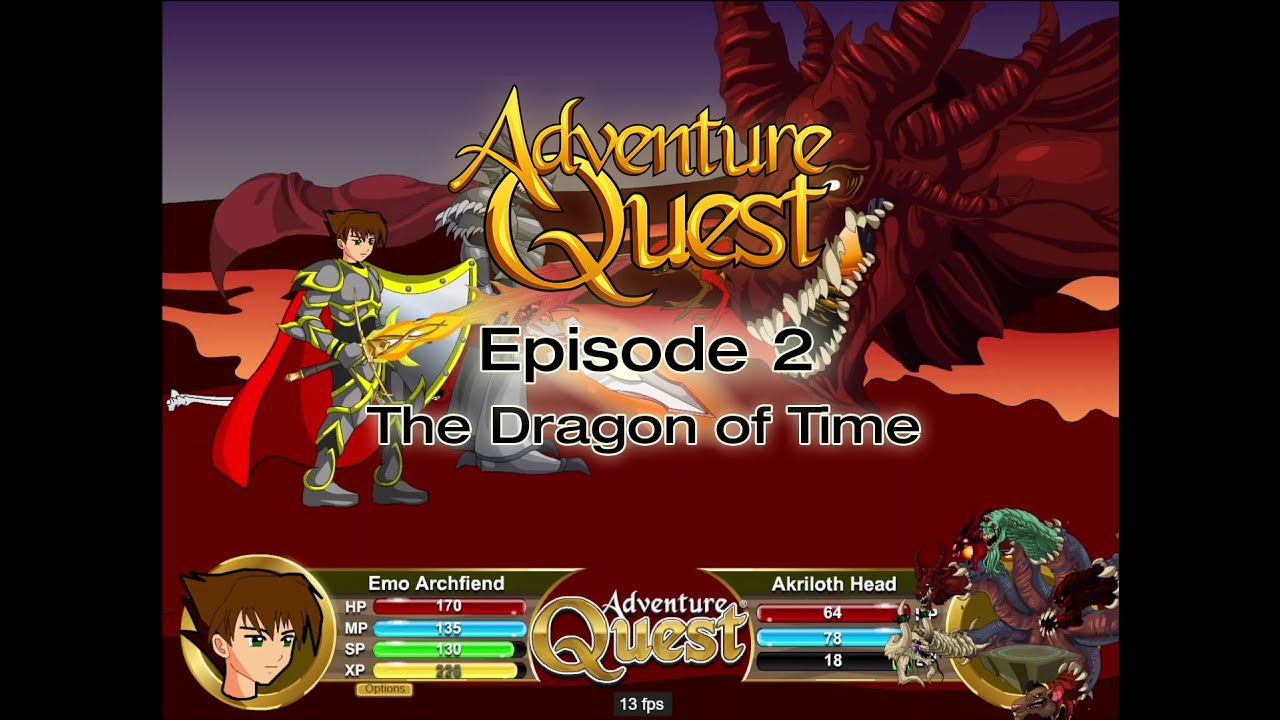 Adventure Quest Episode 2 Part 1: The Dragon Of Time - YouTube