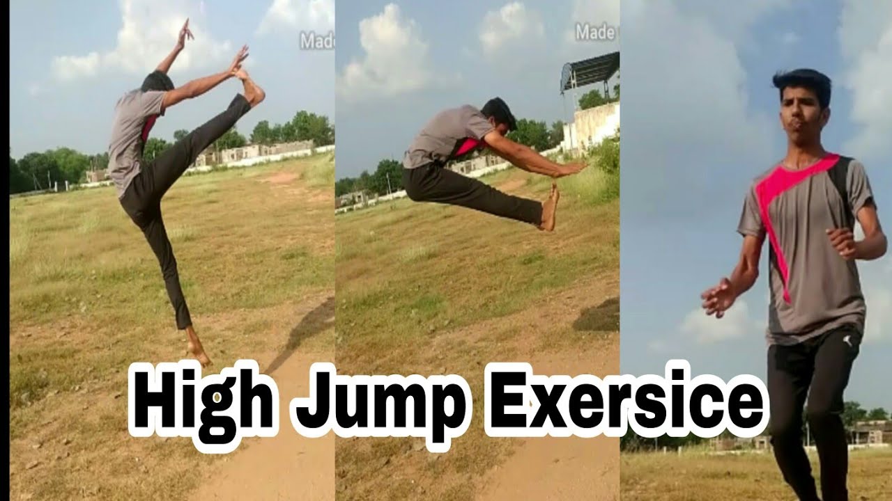 high jump exercise|| most important exercise|| sports and army training ...