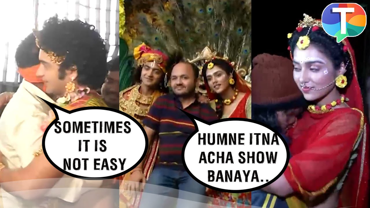 LAST day shoot of RadhaKrishn - Sumedh Mudgalkar, Mallika Singh, cast ...