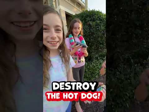 Destroy the Hot Dog! Will Helmet Guy Survive? #themcfivecircus #funny #comedy