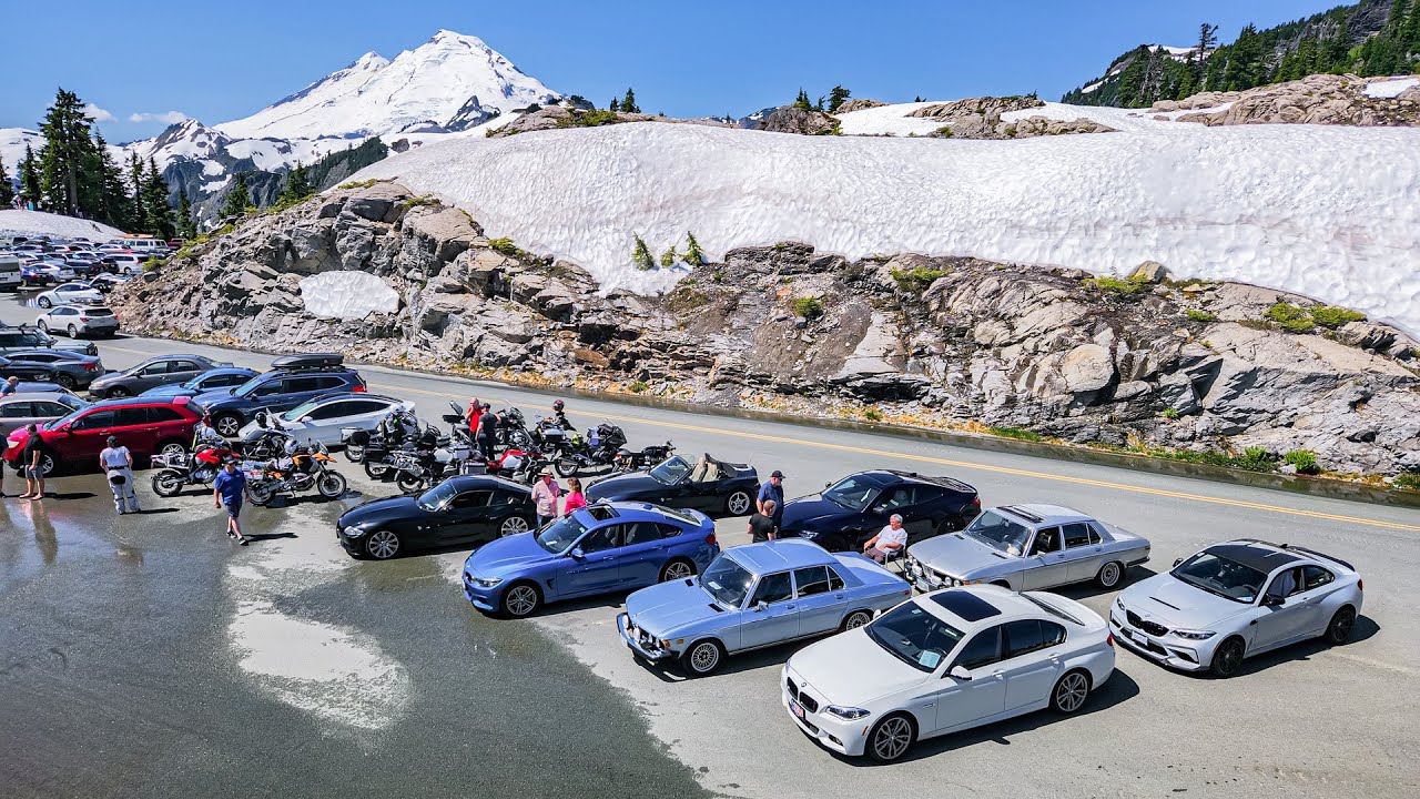 Mount Baker Club Drive with Bee Cee Beemers Motorcycle Club - YouTube