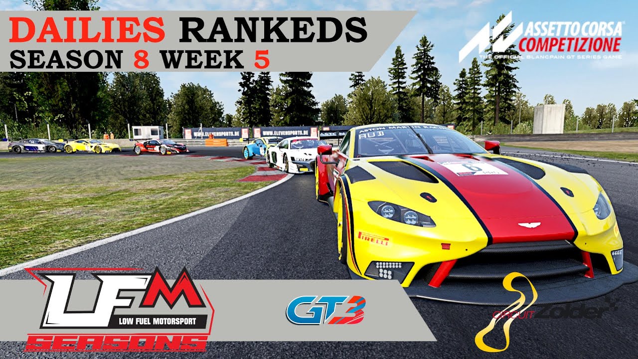 lowfuelmotorsport.com | Season 8 | Coach Dave GT3 Sprint Series | WEEK ...