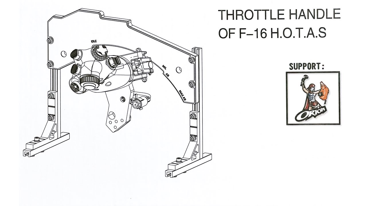 WINWING F-16 THROTTLE - How to Assemble a Guide Rail (KOREAN) - YouTube