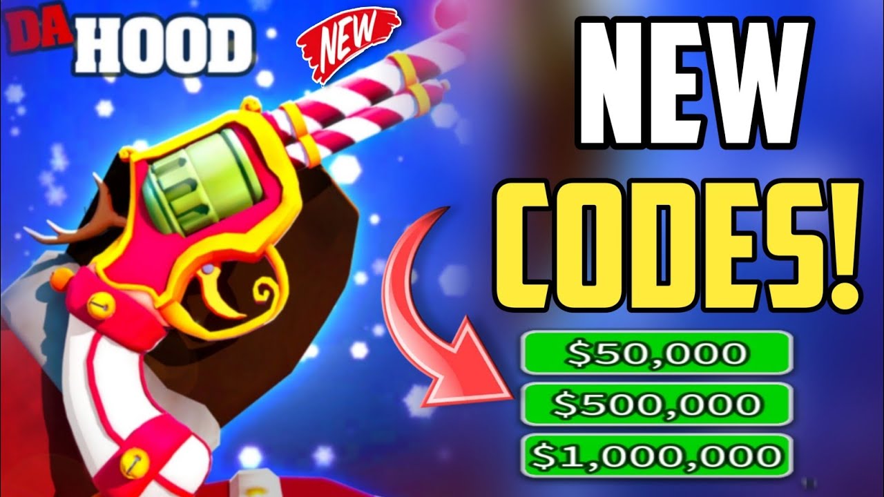 [🎄XMAS] DA HOOD NEW ACTIVE CODES 2023 !! DA HOOD ROBLOX CODES! - YouTube