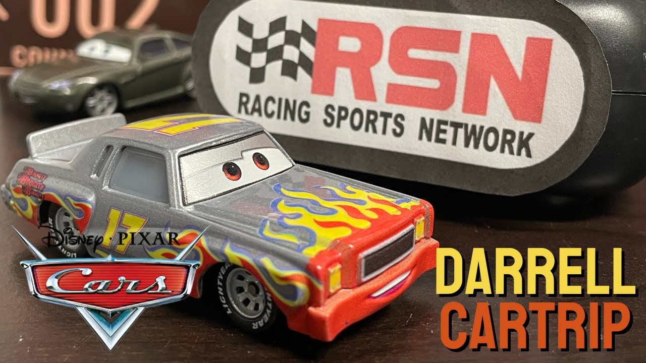 Darrell Cartrip | Mattel Pixar Cars Die-cast Unboxing & Showcase - YouTube