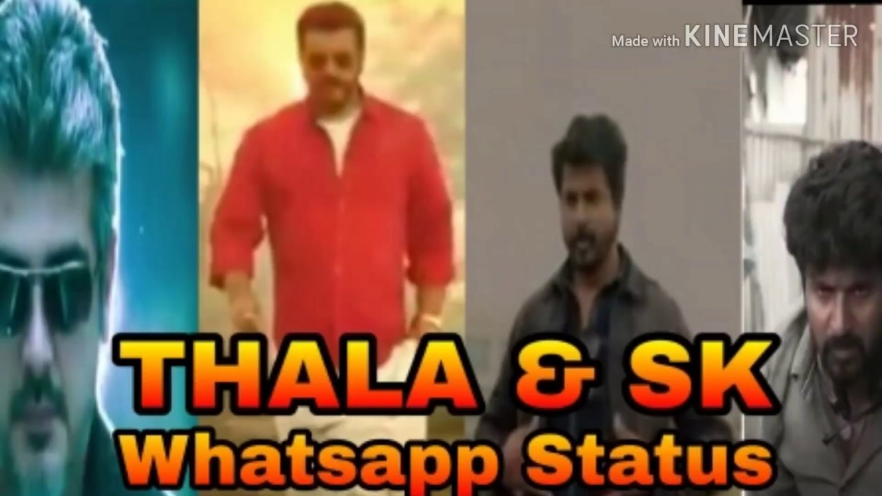 AJITH & SK Mass whatsapp status// WS creation - YouTube
