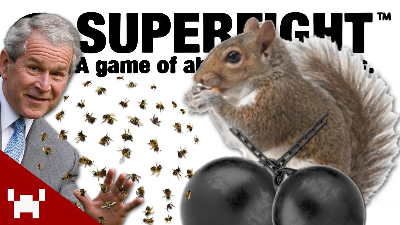 SQUIRREL BALLS & BUSH'S BEES (Superfight w/ The Derp Crew #3) - YouTube