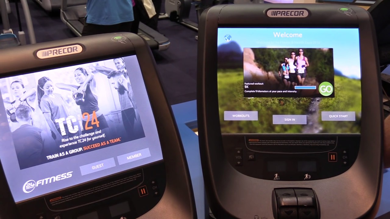 2016 Precor P82 Console Quick Overview - YouTube