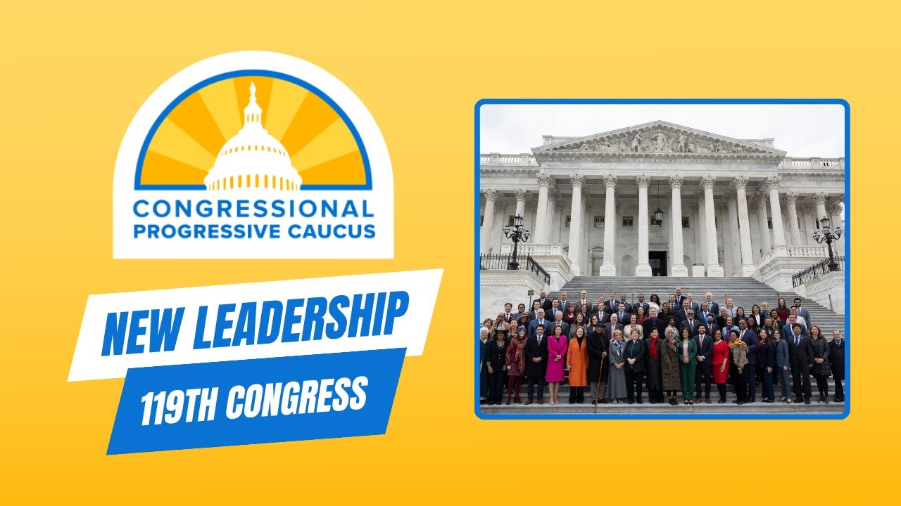 🔴 LIVE: The Congressional Progressive Caucus introduces new leaders for ...