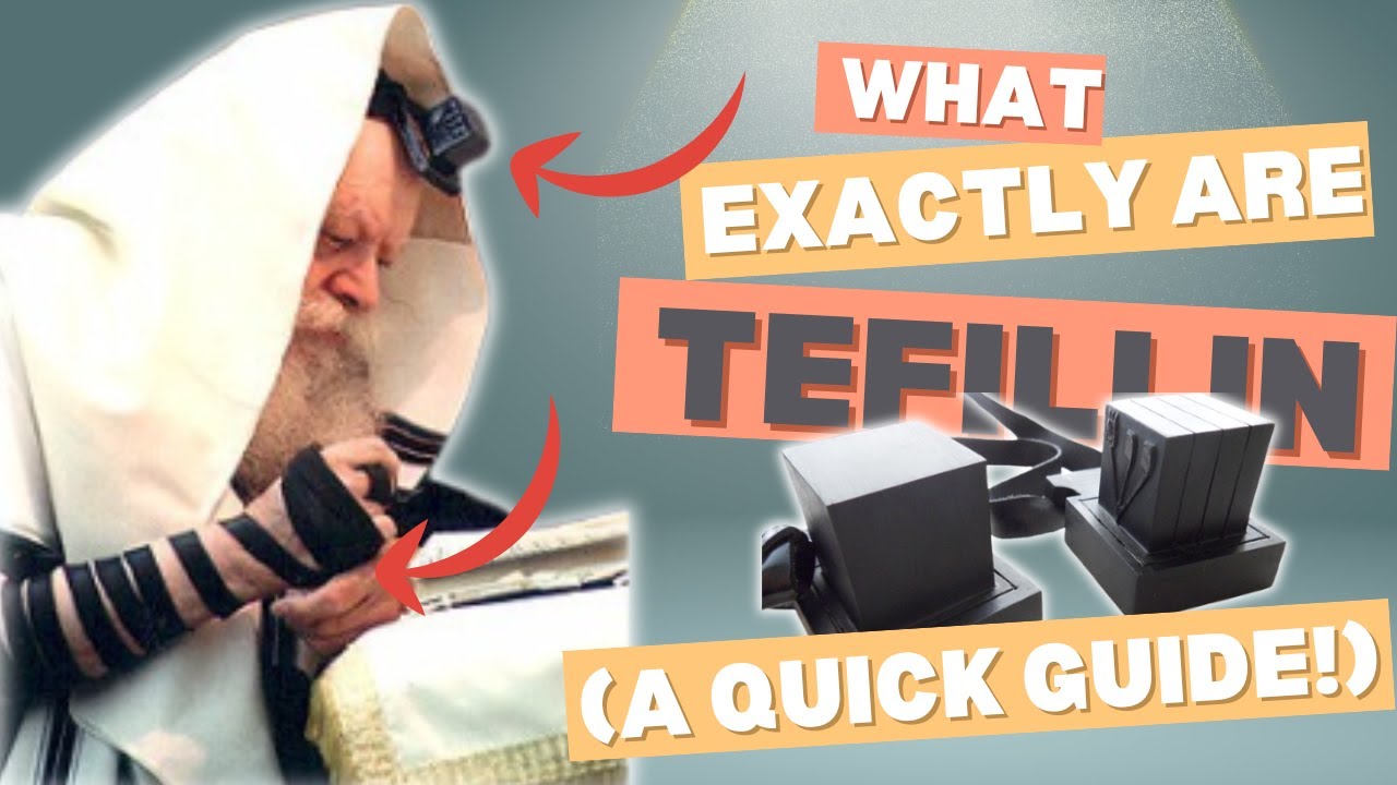 What Exactly Are Those Black Boxes Jews Wear During Prayer? - YouTube