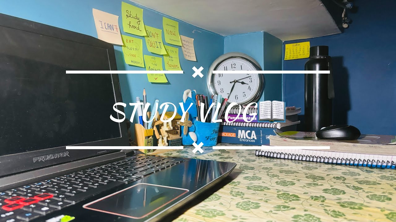 2 HOURS STUDY VLOG 📖 | Study with me | Real Time Study Me | 2 Hour Study Short Vlog | Study Vlog ...