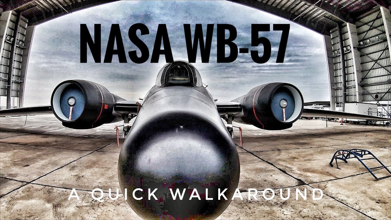 NASA's WB 57F Long Wing - YouTube